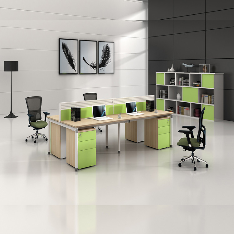 Buy Sample Style Modular Open Office Workstation 4 Persons Office ...