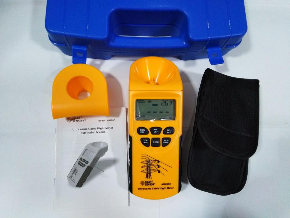 Buy Smart Sensor Ar600e Digital Ultrasonic Cable Height Meter Tester ...
