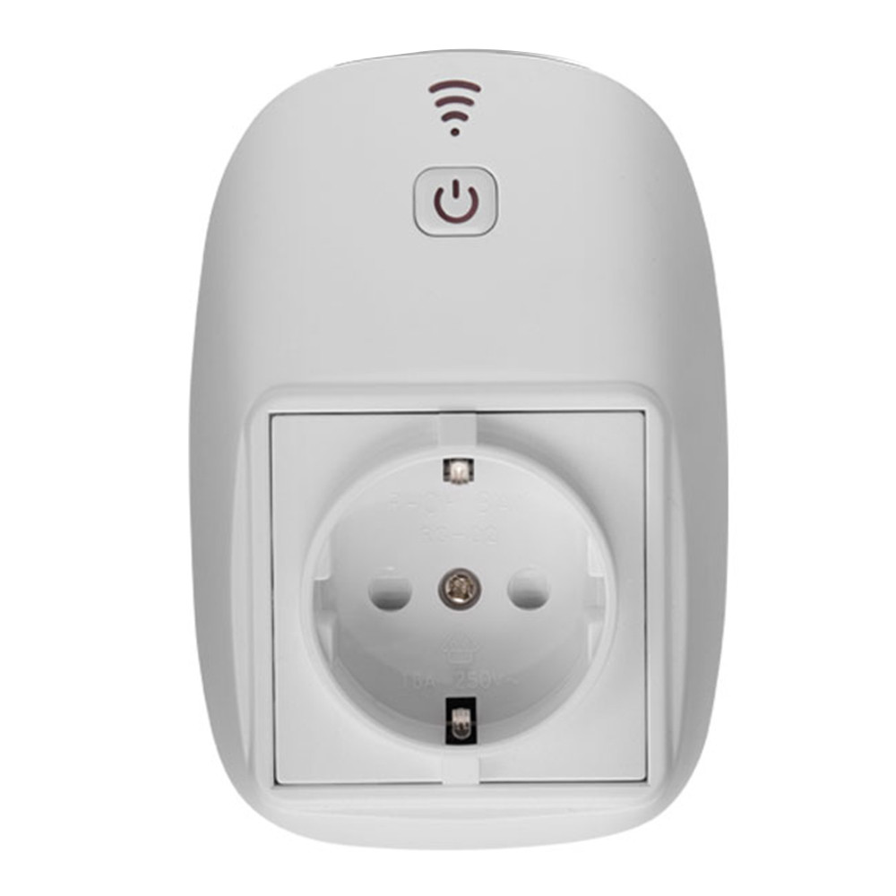 Buy Smart Uk Socket Enclosure White Wifi Smart Plug Power Socket With ...
