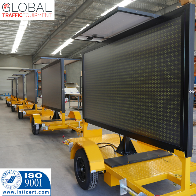 Buy Solar Variable Message Sign (trailer Mounted) 5 Colour from Global ...