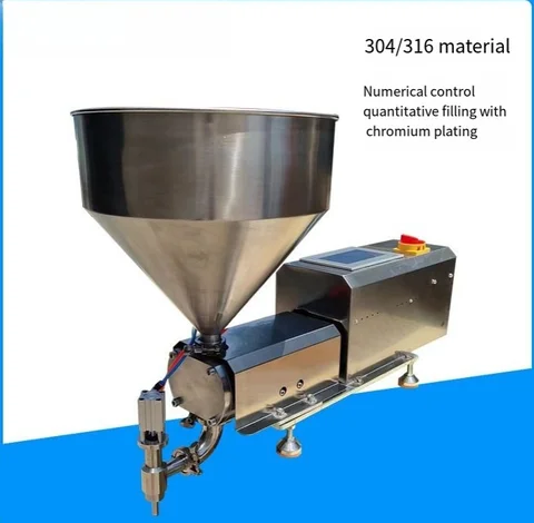Buy Stainless Steel Cam Rotor Filling Machine Washing Liquid Honey ...