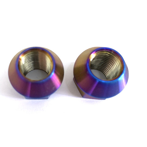 Buy Titanium Wheel Lug Nuts With High Strength M12 M14*1.5 45mm ...