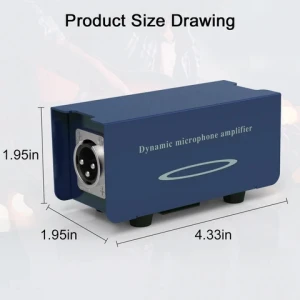 Buy Ultra Clean Dynamic Mic Activator Microphone Preamp Gain Booster ...