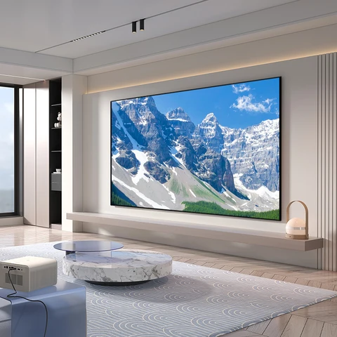 Buy Ust Alr Fresnel Screen 4k Hd Cinema Screen 80 Inch Fixed Frame ...