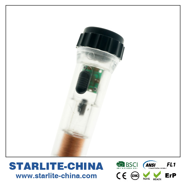 Buy Waterproof Led Dynamo Hand Shake Faraday Flashlight Torch Light ...