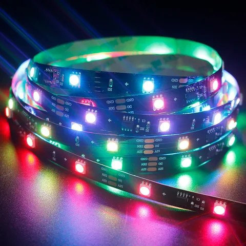 Buy Ws2811 Dream Color Led Strip Light 30-leds Smd 5050 Remote Control ...