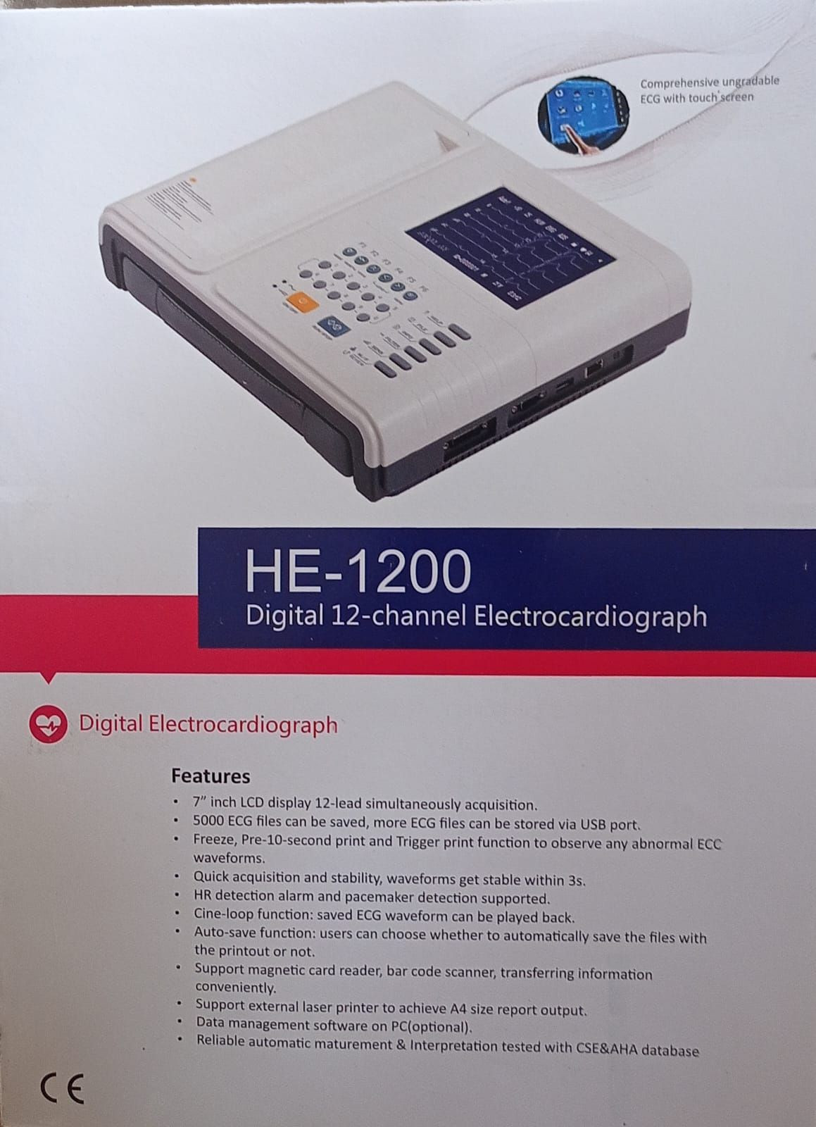 Buy Ecg Machine from Heidelco Medicore PVt Ltd, India | Tradewheel.com