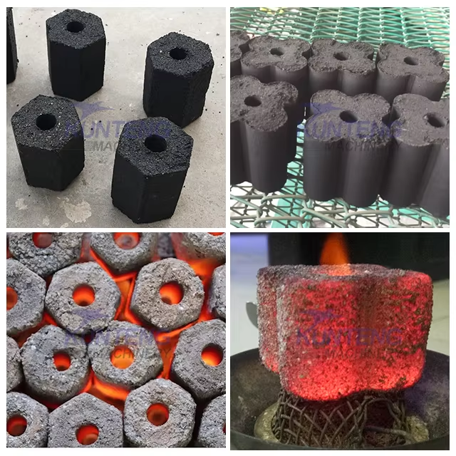 Buy Charcoal Briquette Making Machine Coconut Shell Carbonization Smash ...
