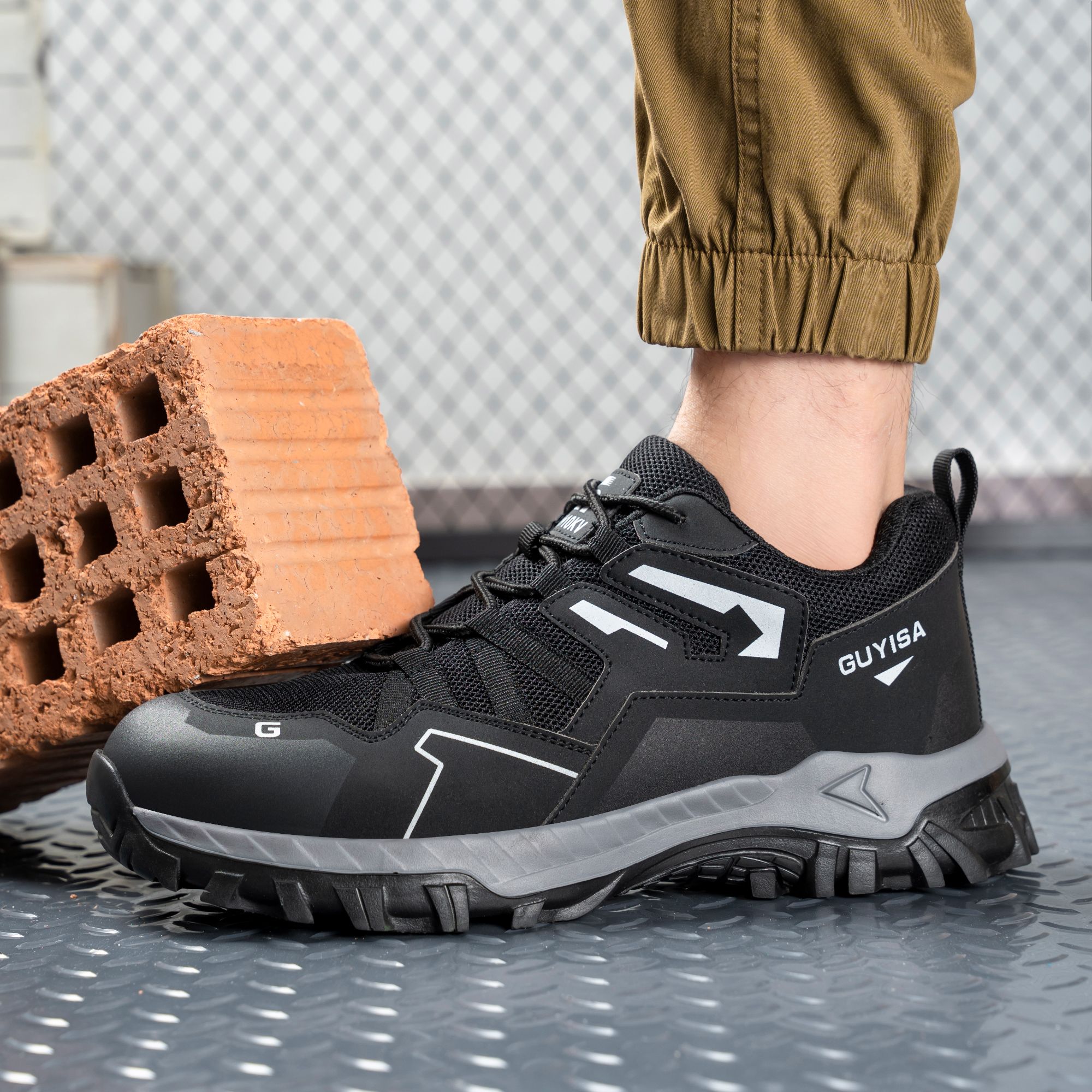 Buy Jingtu Insulated 10kv Anti-puncture Ultra Light Safety Shoes With ...