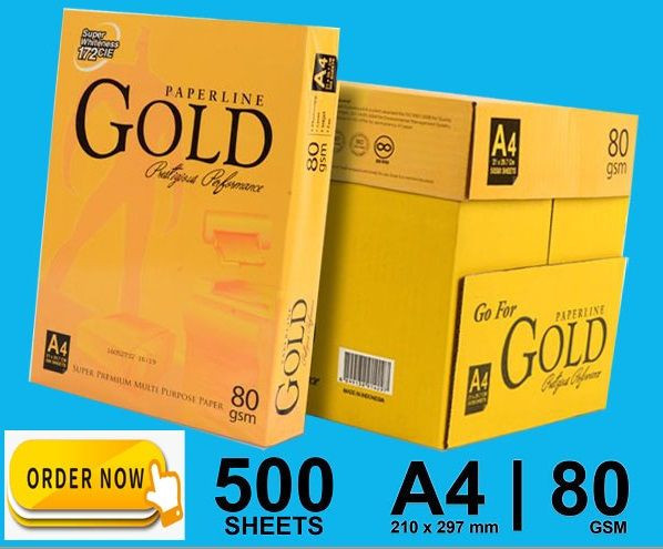 Buy Paperline Gold A4 Copy Paper 80 Gsm from PT. MH Station, Indonesia ...