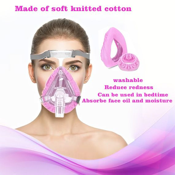 Buy Pink Cpap Mask Liner, Full Mask Cushion And Cover from Shenzhen ...