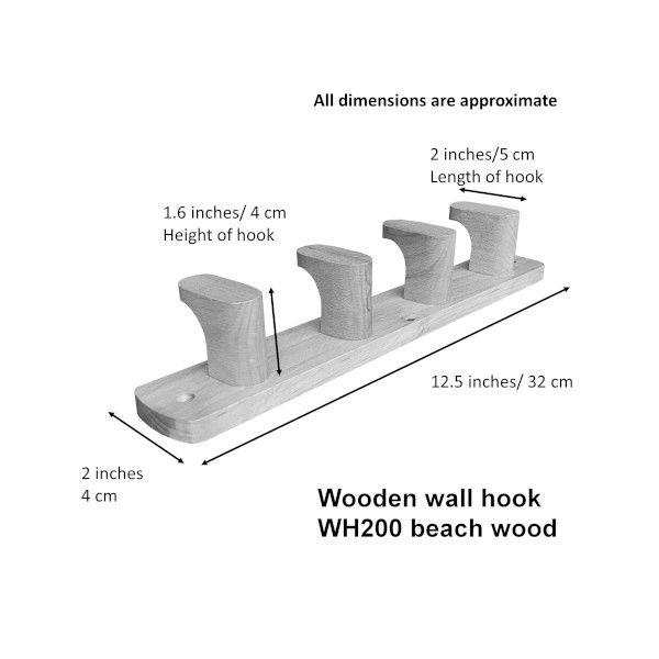 Buy Wooden Clothes Hooks from Cohsar MT, India | Tradewheel.com