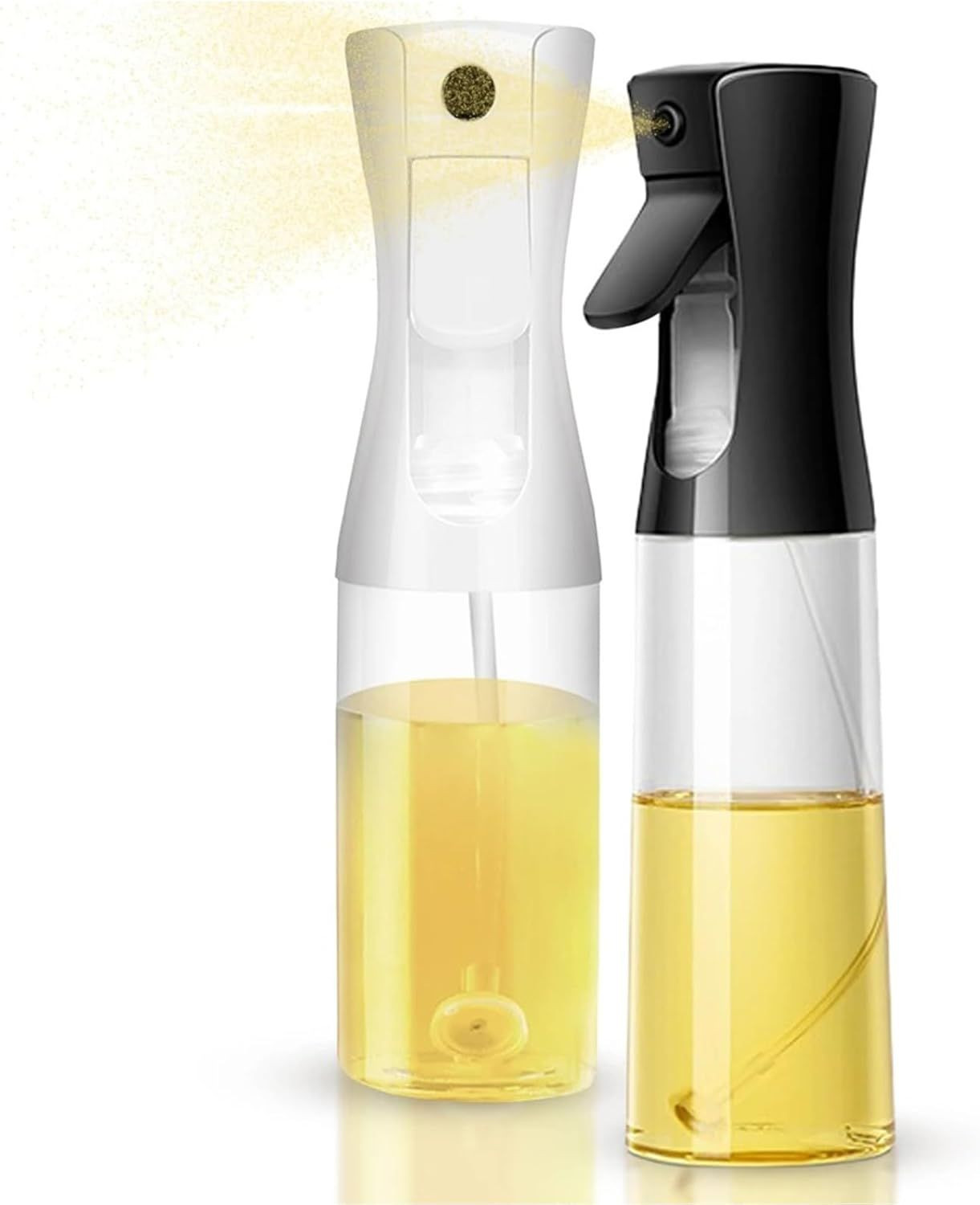 Buy Oil Spray Bottle For Cooking, 300ml – Refillable Glass Oil ...