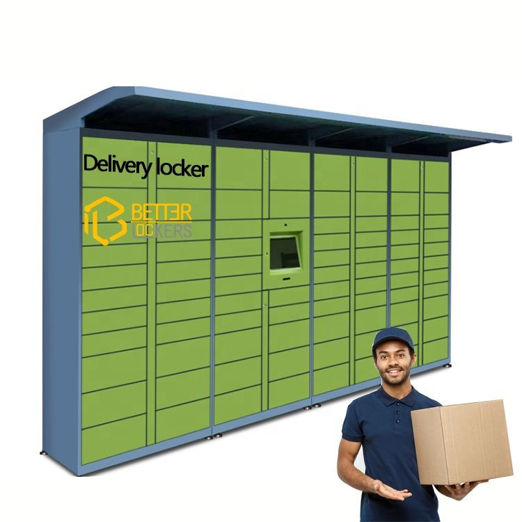 Buy 724 Smart Parcel Metal Locker Parcel Delivery Box Electronic ...