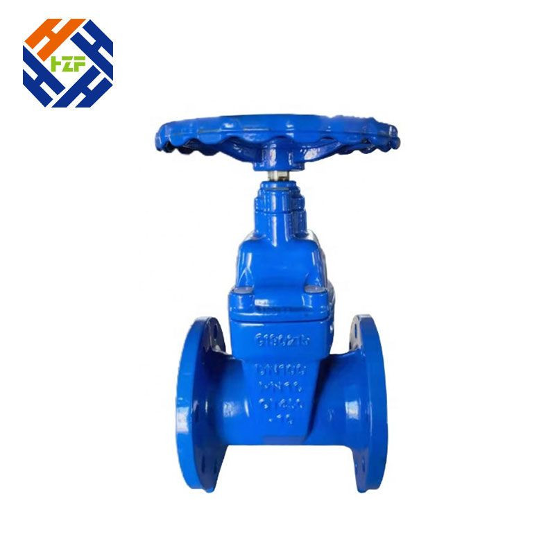 Buy Ansi Pn16 80mm 100mm 200mm Cast Iron Flanged Type Gate Valve from ...