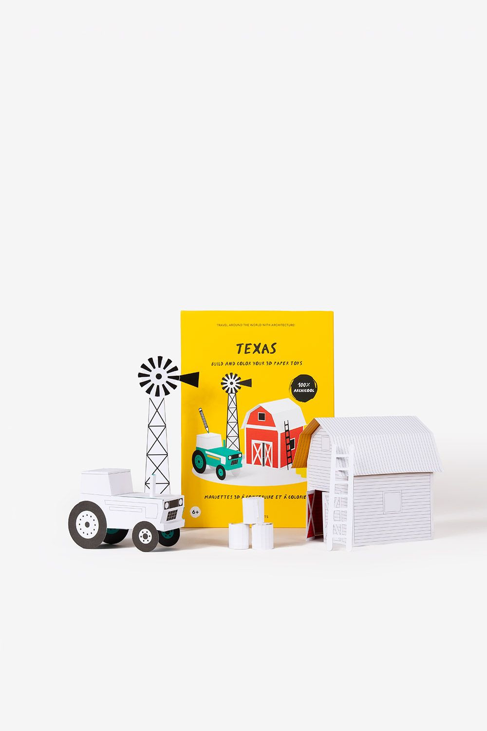 Buy Papercraft 3d - Texas Paper Model Kit | Diy Creative Kids Craft ...