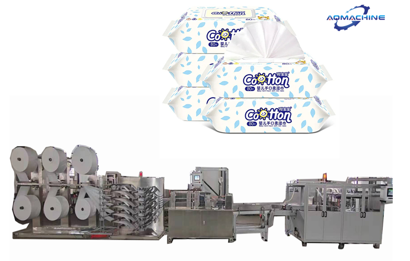 Buy Wet Towel /wet Tissue Making Machine from Jiangxi Dele Intelligent ...