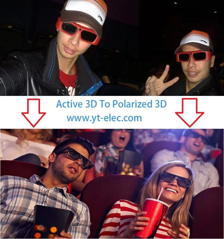 Buy Active Shutter 3d To Passive Polarized 3d With Cheap Cinema ...