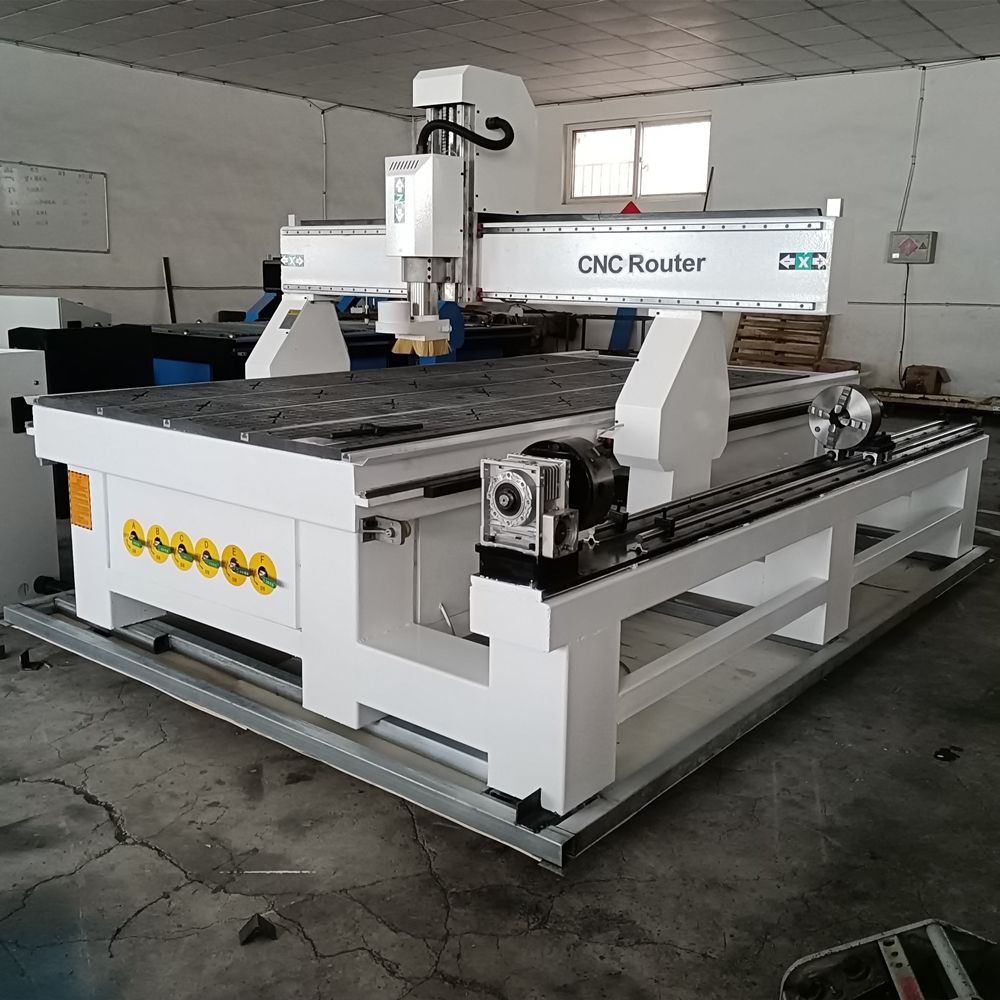 Buy 1325 4 Axis Wood Cnc Router 3d Cnc Milling Machine from Jinan ...