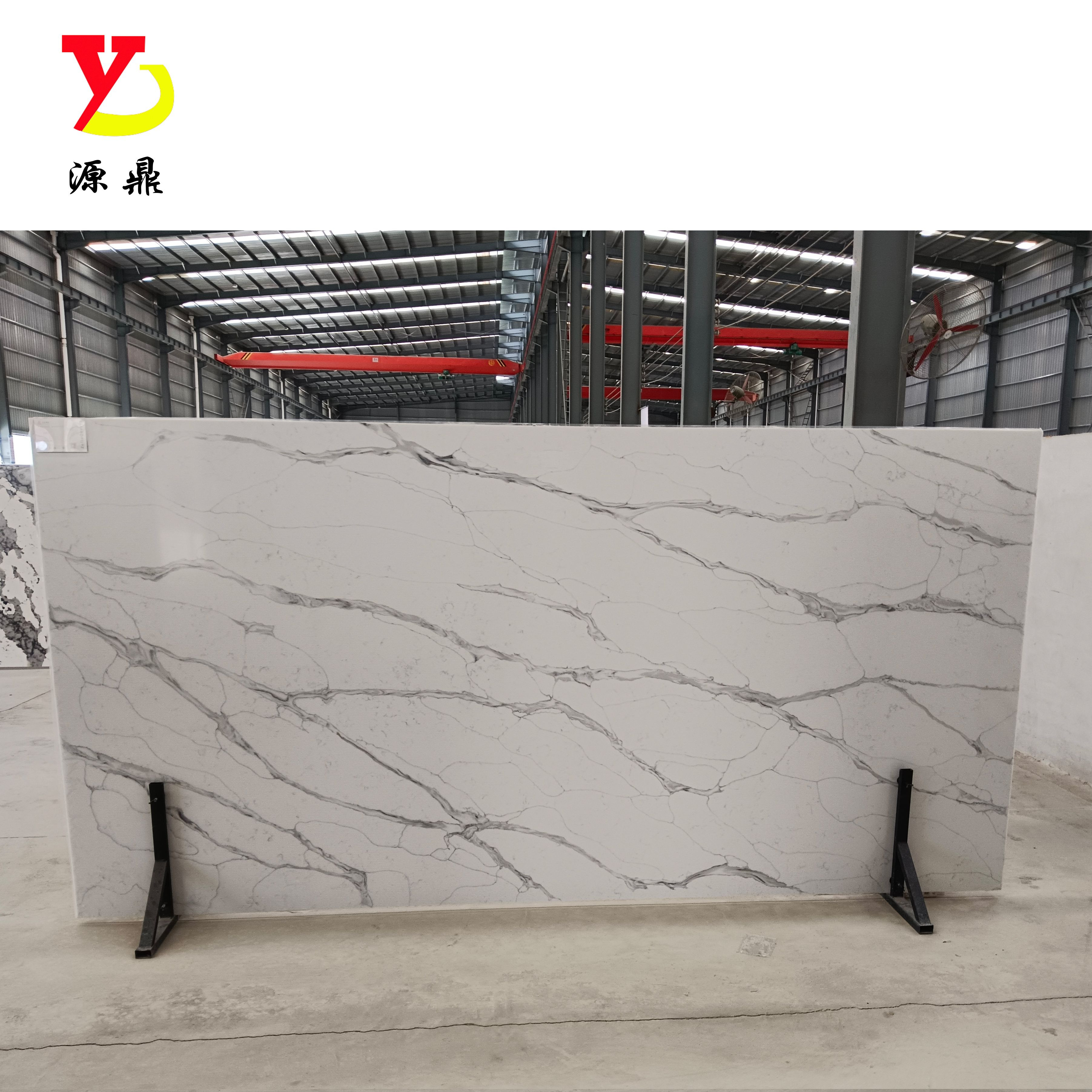 Buy Artificial Quartz Slabs Slate Butcher Block Countertop White Marble ...