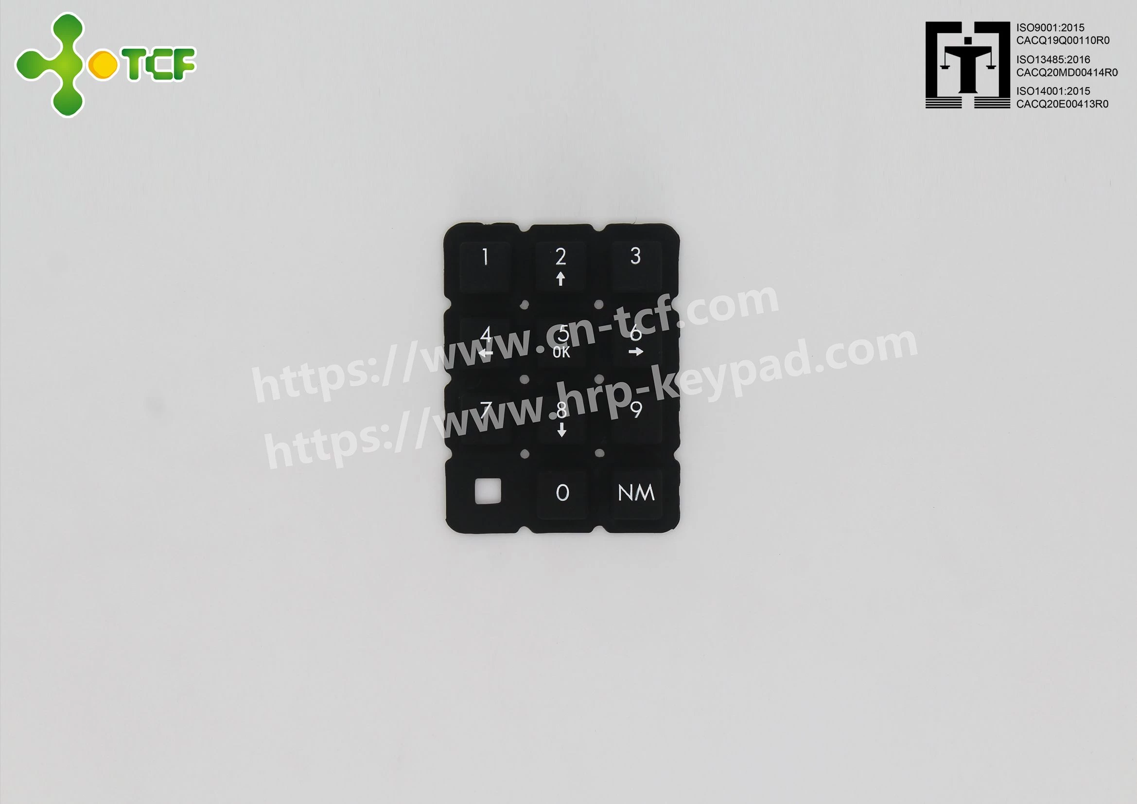 Buy Silicone Keypad Customized Rubber Membrane Switch Silicone Rubber ...