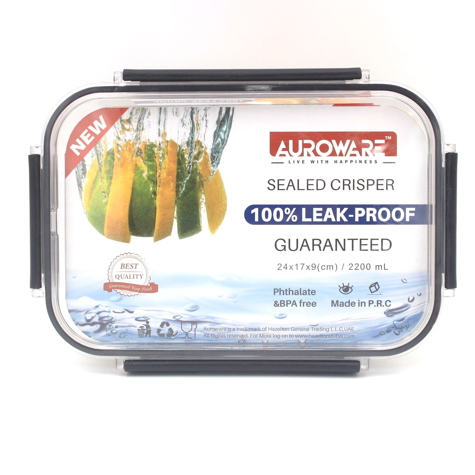 Buy Auroware Storage Sealed Crisper Container Organizer 2200ml from ...