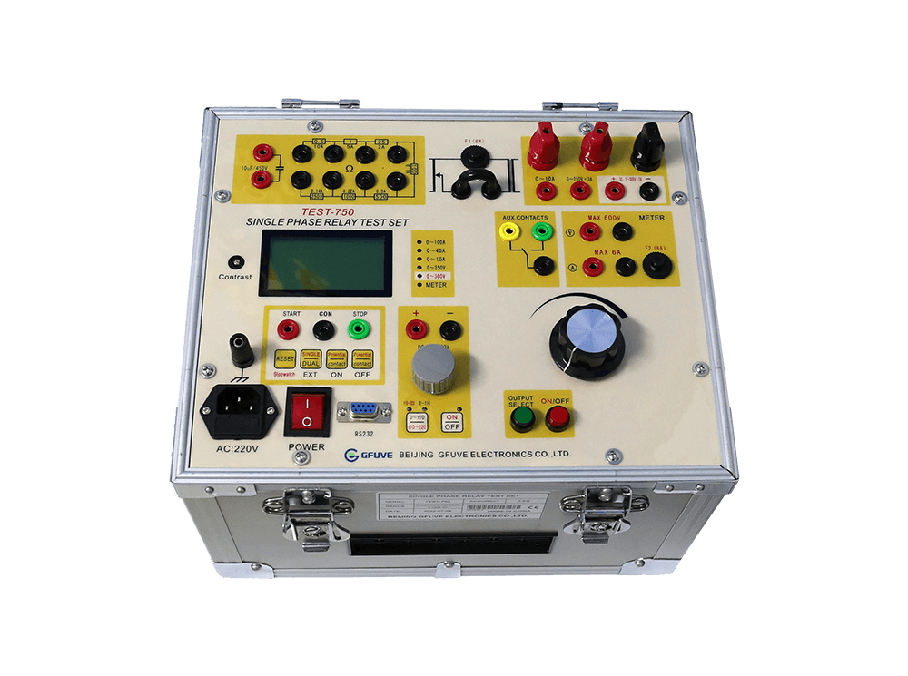 Buy Test-750portable Single Phase Relay Test Set from BEIJING GFUVE ...