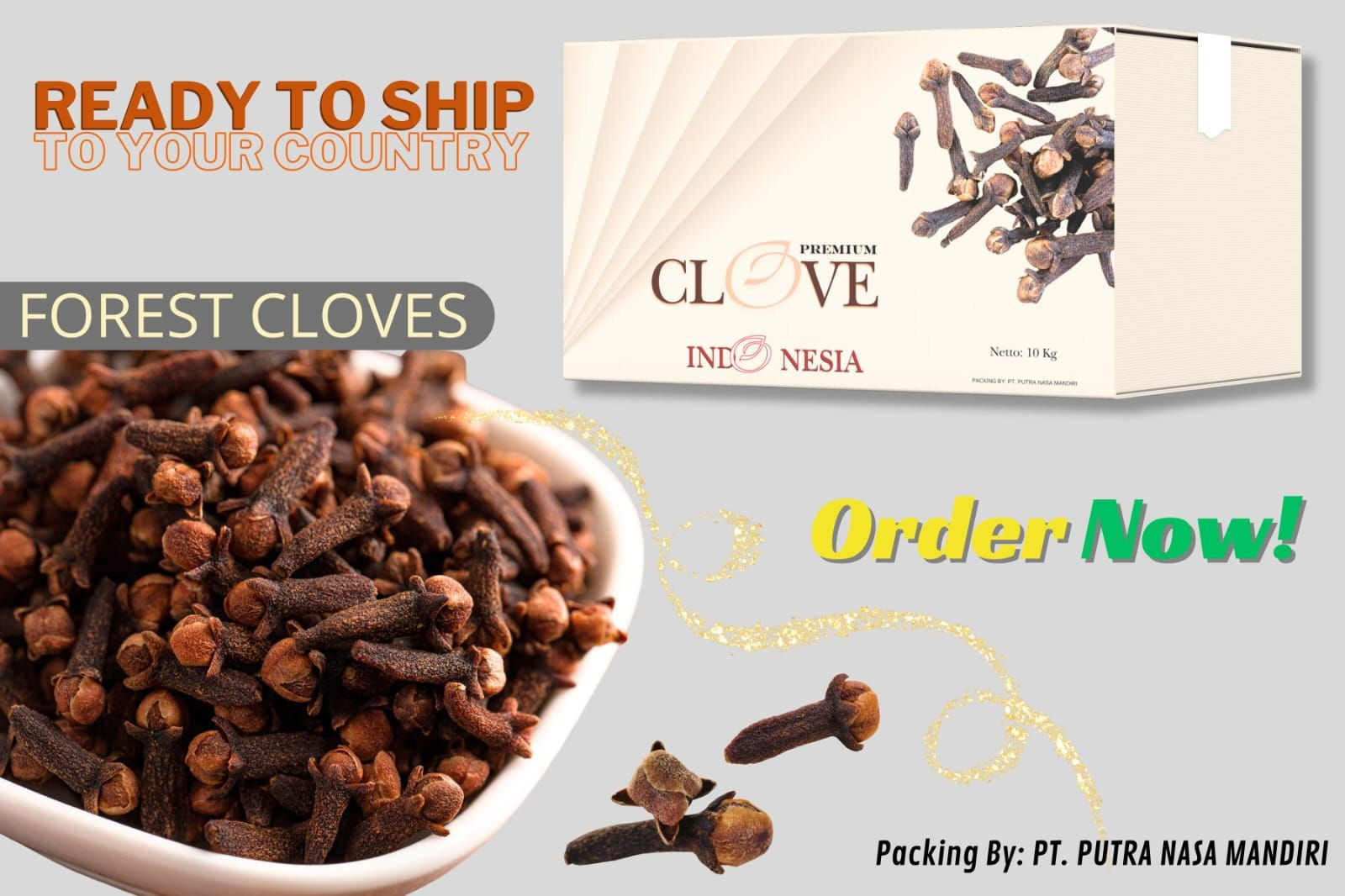 Buy Clove from PT Putra Nasa Mandiri, Indonesia | Tradewheel.com