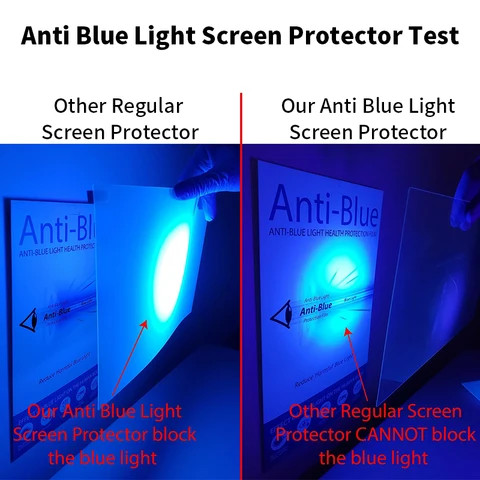 Buy 2 Pack Super Glass Anti Blue Light Screen Guards Bulk 9d 9h Nano ...