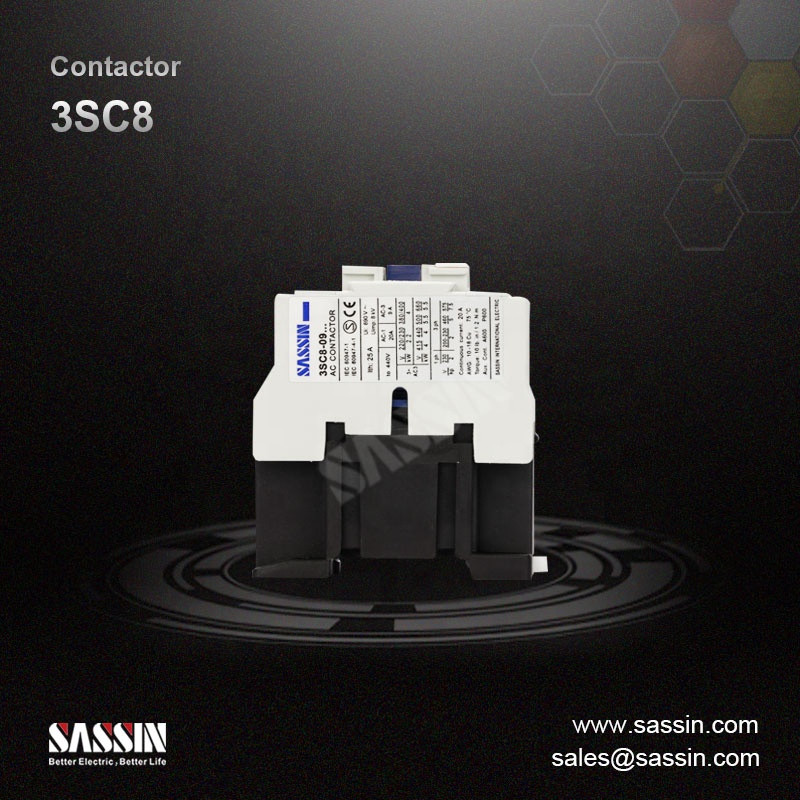 Buy 3sc8 Sassin 3p Ac 220v Thermal Fuse Contactors General Electric ...