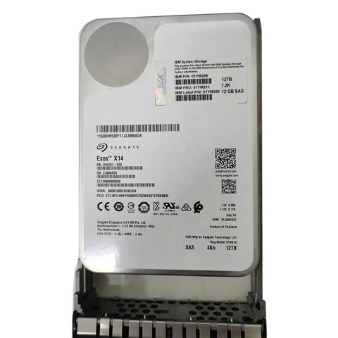 Buy Ac3d In Stock 3.5" 12tb 7.2k 12gbps Sas Hard Drive Hdd 01ym211 ...