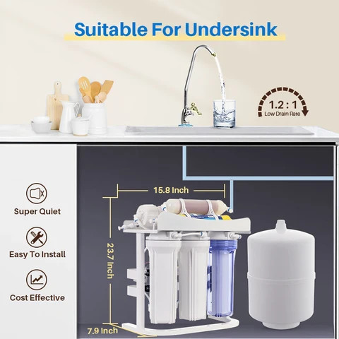 Buy Adjust Tds 7 Stage Mineral Alkaline Water Ro Water Filtration ...