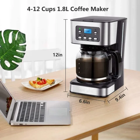 Buy Automatic Drip Coffee Machine With Automatic Grinding Function ...