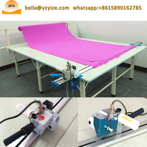 Buy Automatic Straight Knife Cloth Cutting Machine Fabric End Cutter ...