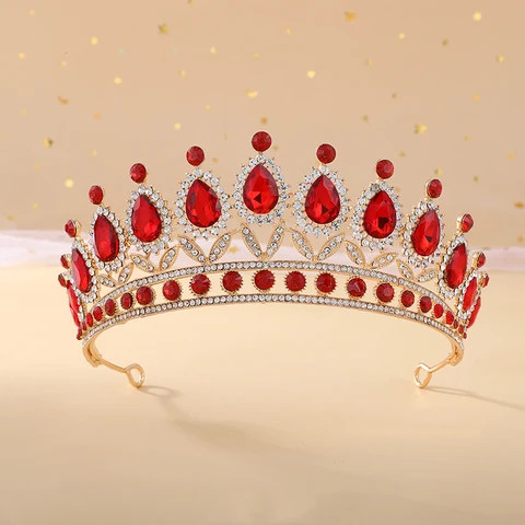 Buy Baroque Bride Crown Crystal Grand Crown Beauty Crown Noble Hair ...