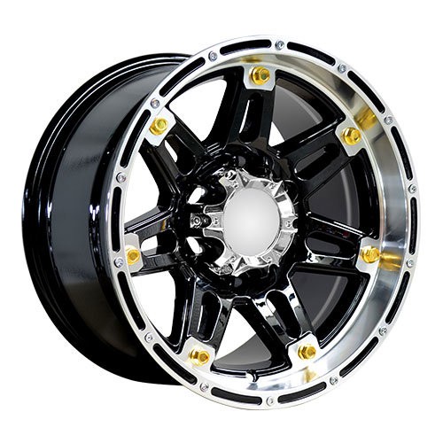 Buy Big Golden Rivets Alloy Wheels from UFO Luxury Wheel, China ...