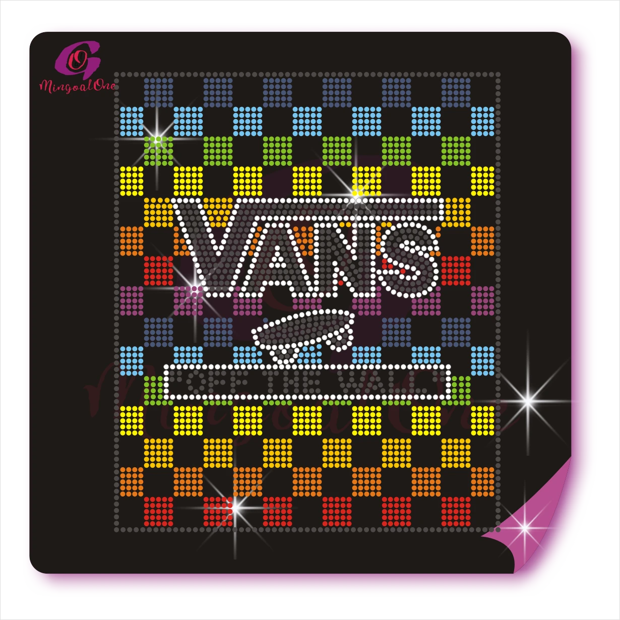 Buy Bling Iron On Crystal Letter Hot Fix Rhinestone Transfer Design ...