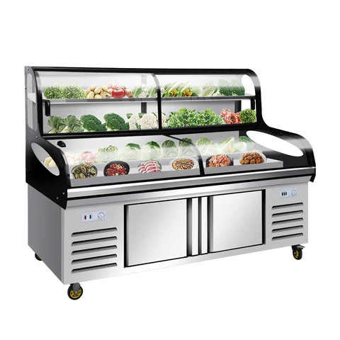 Buy Commercial Stainless Steel Ladder Freezer With Sliding Door Classic ...