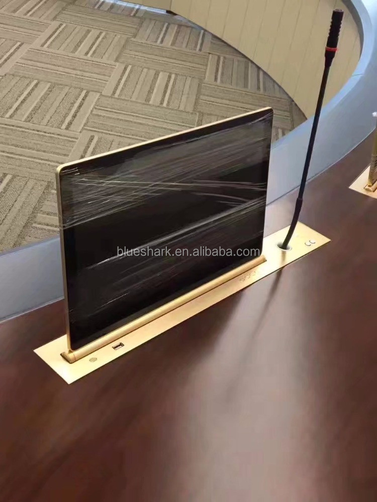 Buy Conference Table Pop Up Lcd Motorized Monitor Lift System With ...