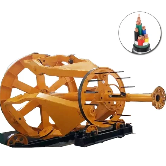 Buy Cradle Type Building Wire And Cable Stranding Forming Machine ...