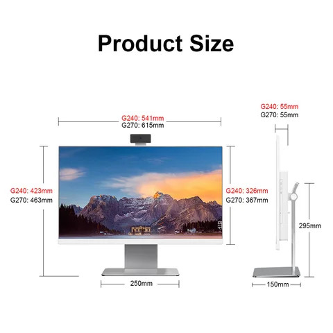 Buy Custom Business All-in-one Computers Core I3 I5 I7 Aio Pc I3 I5 I7 ...