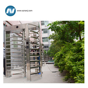 Buy Electronic Turnstile Full Height Roto-gate Turnstiles With Tcp/ip ...