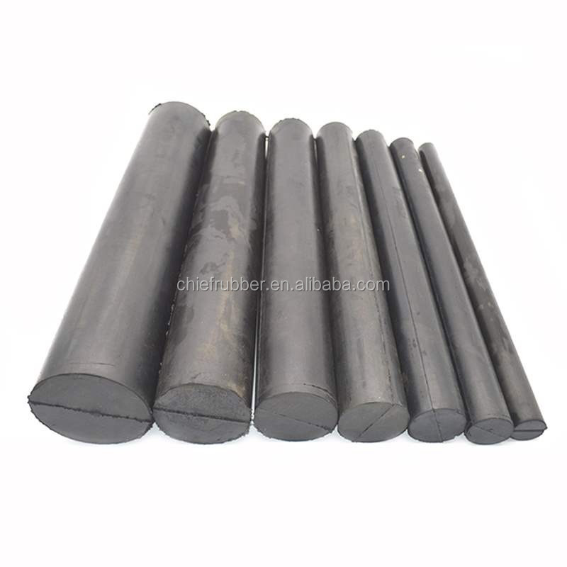 Buy Epdm / Nbr / Silicone / Cr And Customized Material Rubber Round Bar ...