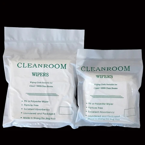 Buy Esd Cleanroom Wipers Custom Screen Cleaning Camera Lens 100% ...