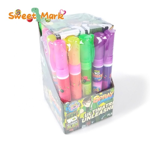Buy Fruit Flavor Pen Sour Spray Liquid Candy Halal Spray Candy from ...