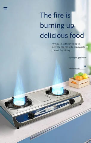 Buy Gas Stove Gas Stove Double Stove Lpg Household Embedded Table ...