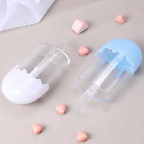 Buy Ice Cream Shape Wedding Candy Box Popsicle Transparent Plastic Pink ...