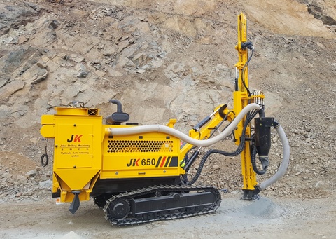 Buy Jk Drilling Jk650 All-in-one Dth Hydraulic Drilling Machine Crawler ...