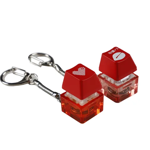 Buy Keycap Fidget Keychain Custom Your Design Click Keychains Click ...