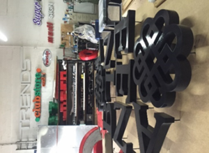 Buy Large Illuminated Reverse Channel Letters Internally Illuminated By ...